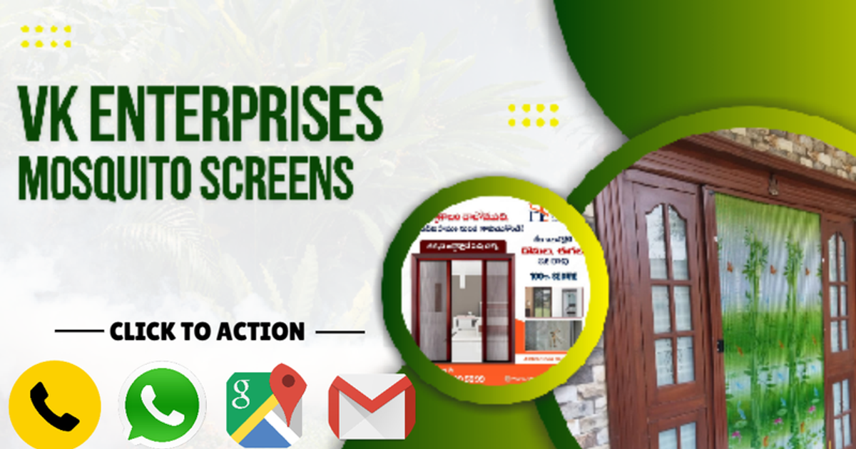 VK ENTERPRISES MOSQUITO SCREENS
